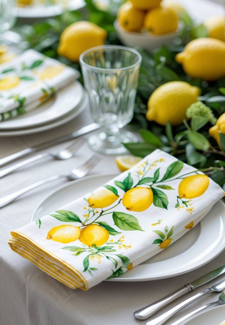 29 Lemon Tablescape Ideas: Sunny and Bright Table Decor