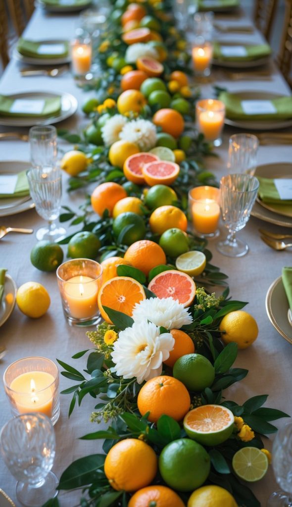 32 Citrus Tablescape Ideas for Sunny, Cheerful Gatherings