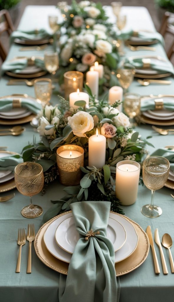37 Sage Green Tablescape Ideas: Calming Inspo for Events