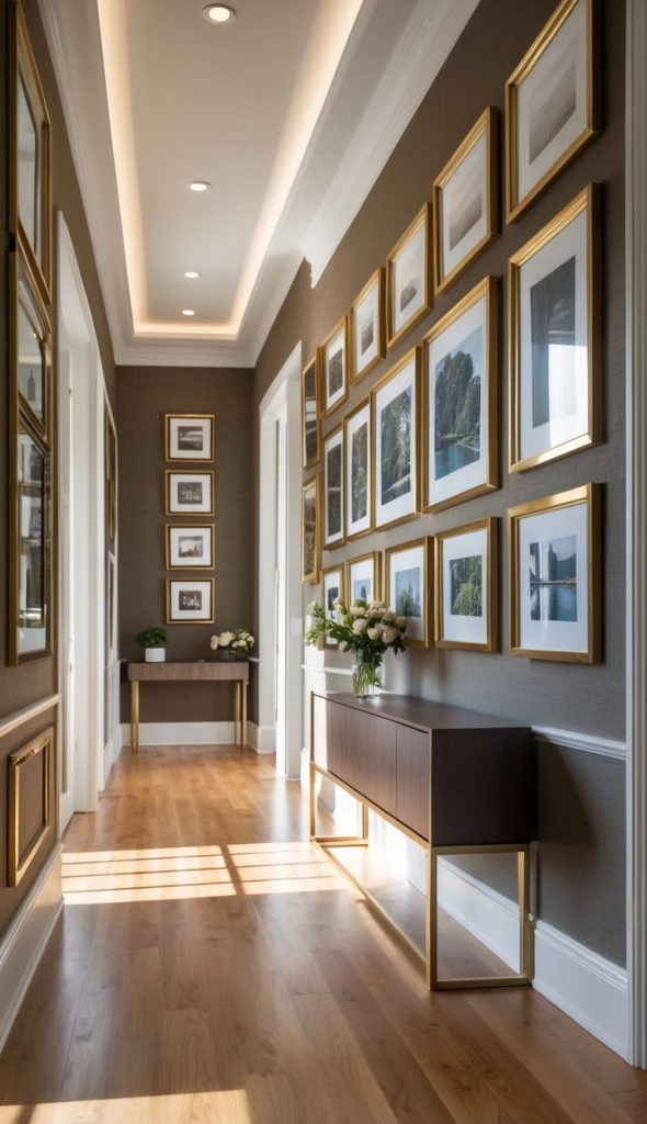 36 Hallway Photo Wall Ideas: Showcase Art and Memories in Style